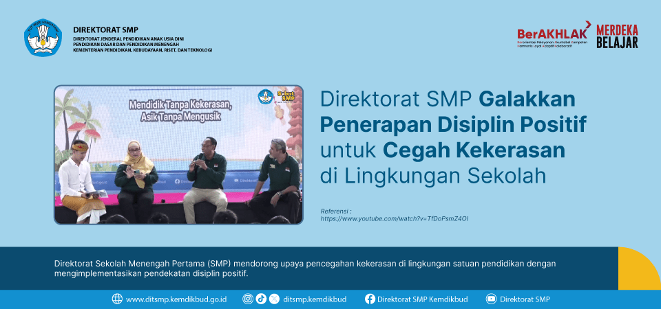 Direktorat SMP - Kementerian Pendidikan, Kebudayaan, Riset dan Teknologi